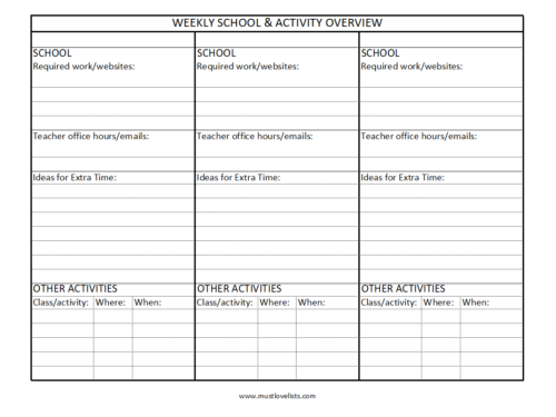 Kids' Online Meeting & Activity Tracker