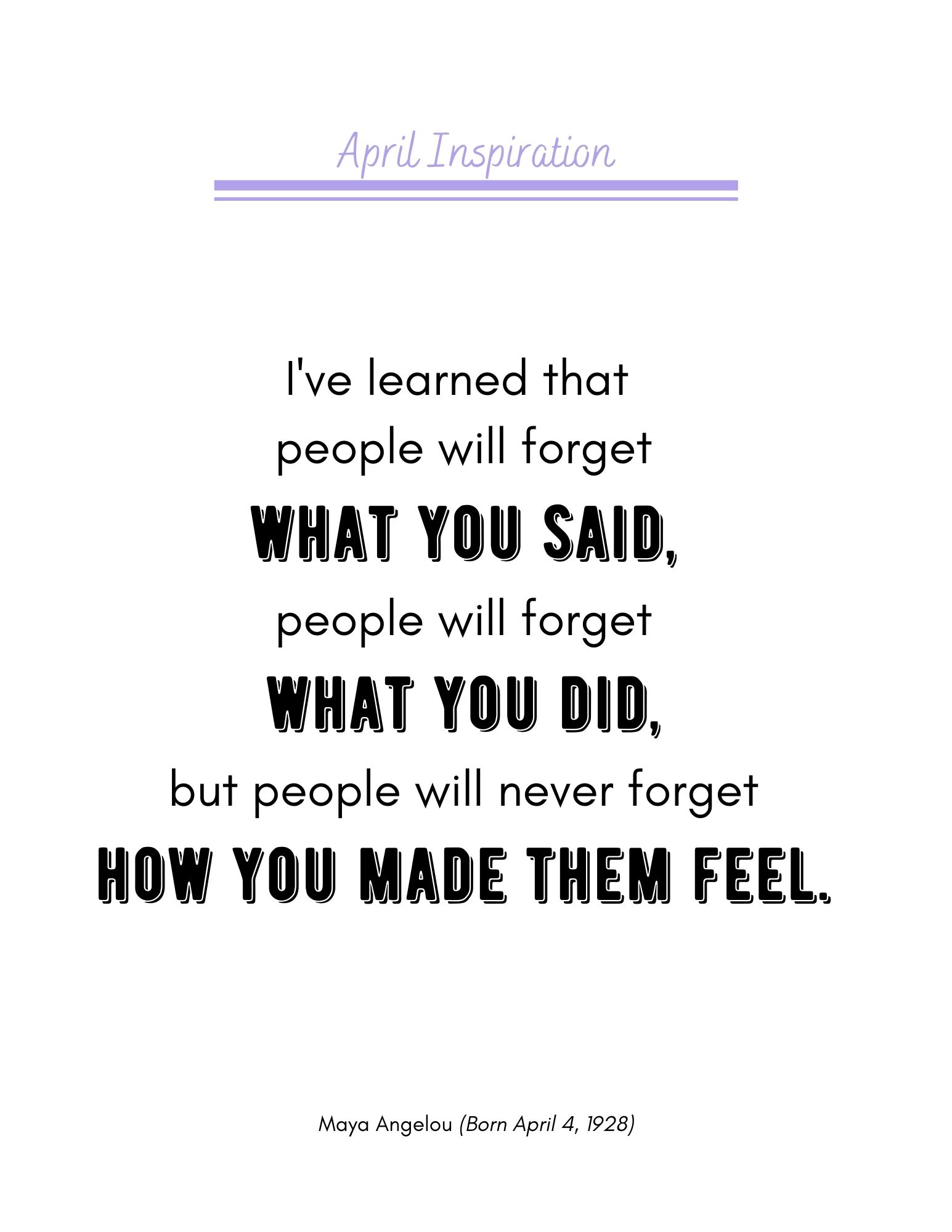 Monthly Motivation for Kids - Must Love Lists