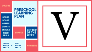 Preschool Letter of the Week: V is for Vegetables - Must Love Lists
