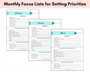 How to Create Reusable Lists for New Year Planning - Must Love Lists