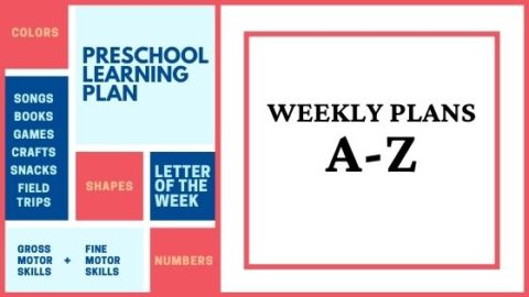 Preschool Letter of the Week - Must Love Lists