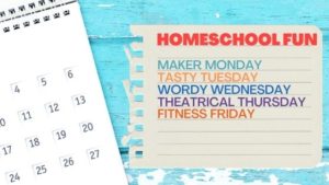 How to Plan a Homeschool Day with Fun Theme Ideas - Must Love Lists