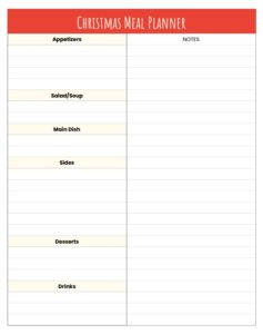 How to Make a Google Sheets Christmas Planner - Must Love Lists