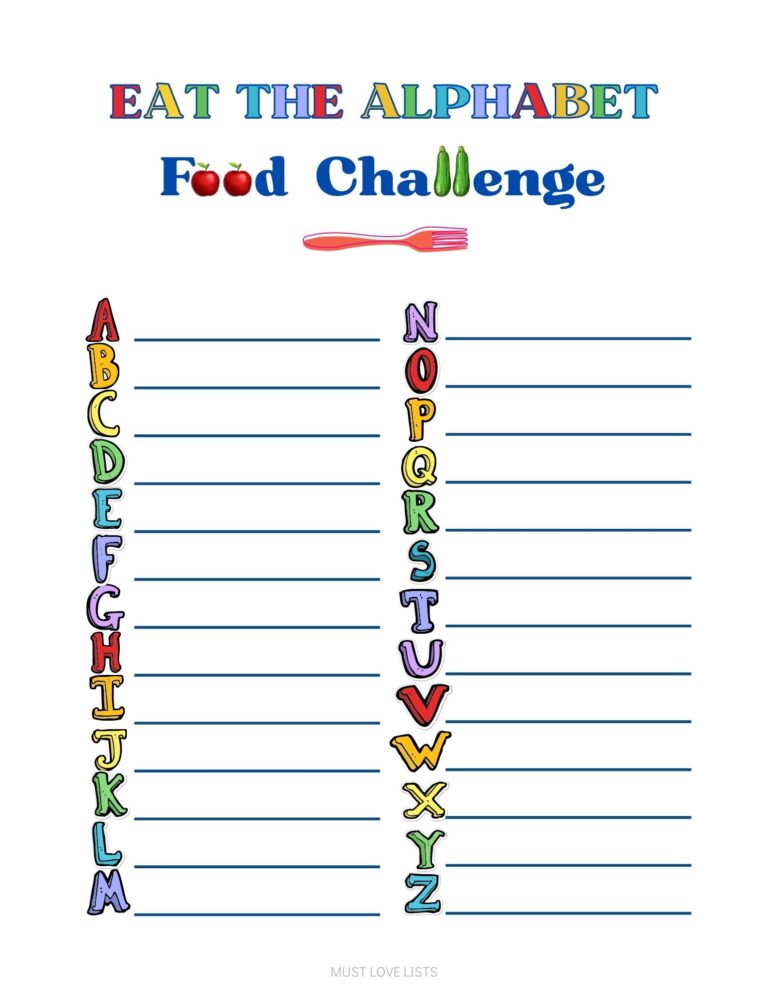 Healthy Foods to Try from A-Z: Eat the Alphabet - Must Love Lists