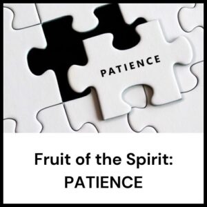 Fruit of the Spirit Character Lesson for Teens: Patience - Must Love Lists