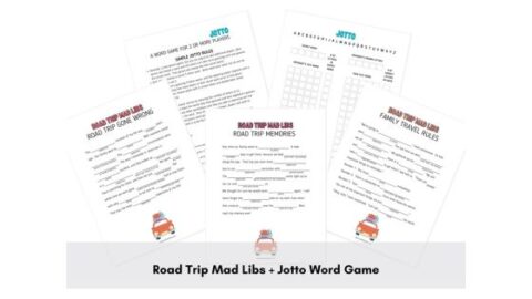 Printable Road Trip Journals for Kids - Must Love Lists