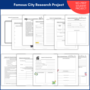 Famous City Student Research Project Guide - Must Love Lists
