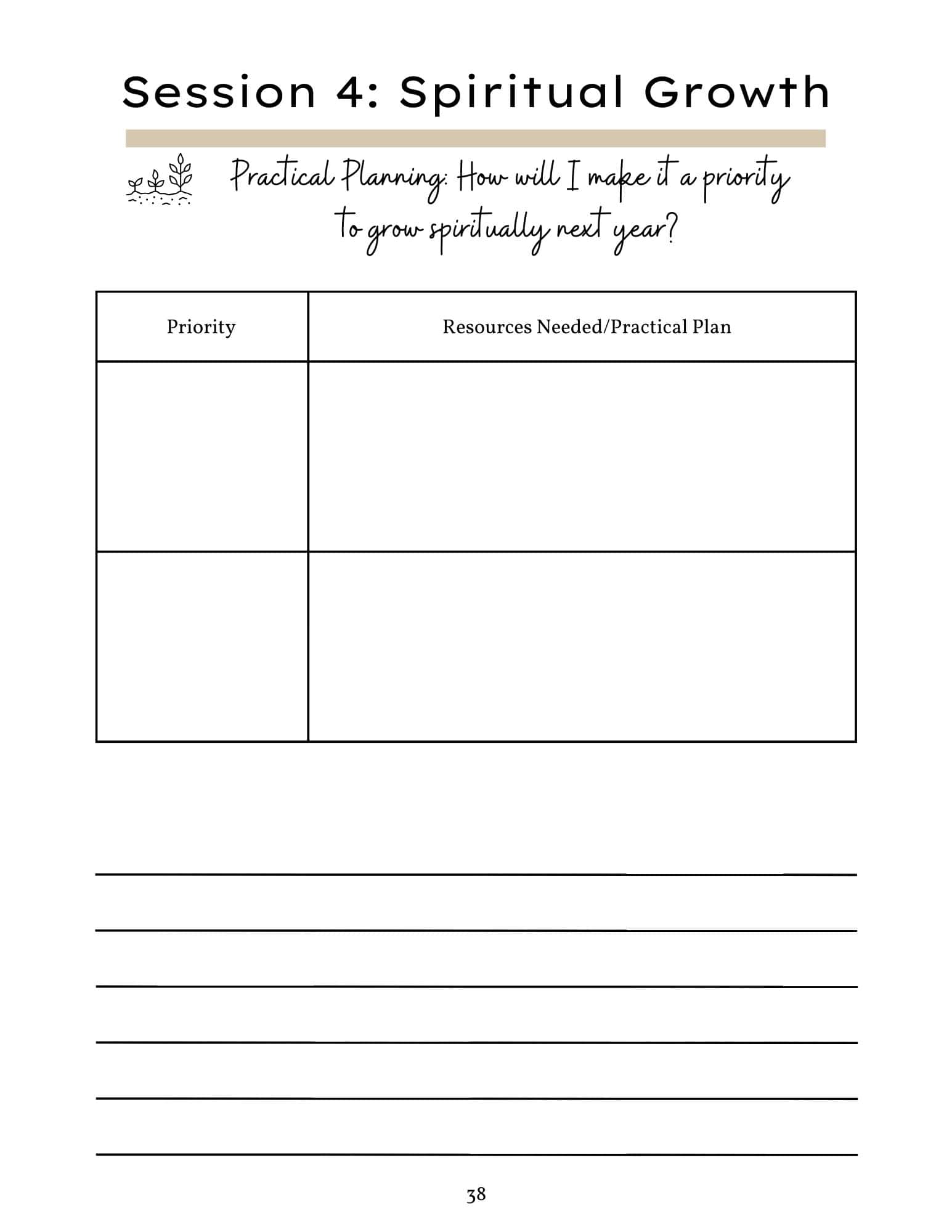 Practical Habits to Prioritize Spiritual Growth - Must Love Lists
